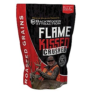 Backwoods Attraction Flamekissed Crushed - Roasted Grains Plus Supplement for Deer - 5 Pound Bag