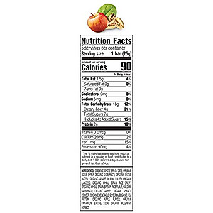 Happy Tot Organics Fiber & Protein Soft-Baked Oat Bars Toddler Snack Apple & Spinach, 0.88 Ounce Bars, 5 Count Box (Pack of 6) (Packaging May Vary)