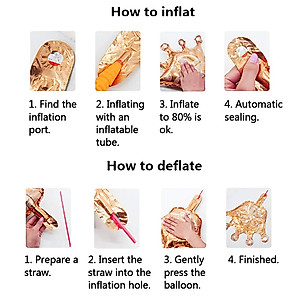 Jurxy Large Foil Mylar Balloons 40 Inch Black Number Balloons Giant Jumbo Birthday Balloons for Birthday Party Decorations –Black 22