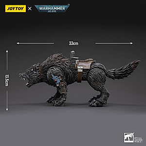 JoyToy Warhammer 40K 1/18 Space Wolves Thunderwolf Cavalry Frode Action Figure Warrior Joy toy Models