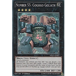 Yu-Gi-Oh! - Number 55: Gogogo Goliath (WSUP-EN007) - World Superstars - 1st Edition - Super Rare
