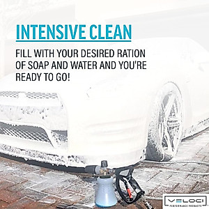 MTM Hydro Wide Mouth PF22 Foam Cannon and SGS28 Trigger Gun Kit for Pressure Washer