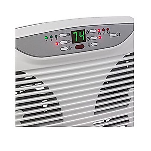 Lasko Electrically Reversible Twin Window Fan with Remote Control, 9 INCH, White