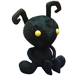 Oakamy Plush Heart 13" Shadow Black Ant Stuffed Animals Cute Plush Toys Figure Soft Dolls Birthday Gift for Kids