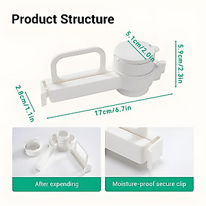 notstree Food Bag Sealing Clip with Pour Spout, Bag Clips for Food Storage, Bag Clips with Pour Spout, Seal and Pour Bag Clip, Bag Clips for Food with Spout for Food Liquid Snacks (3 PCS)