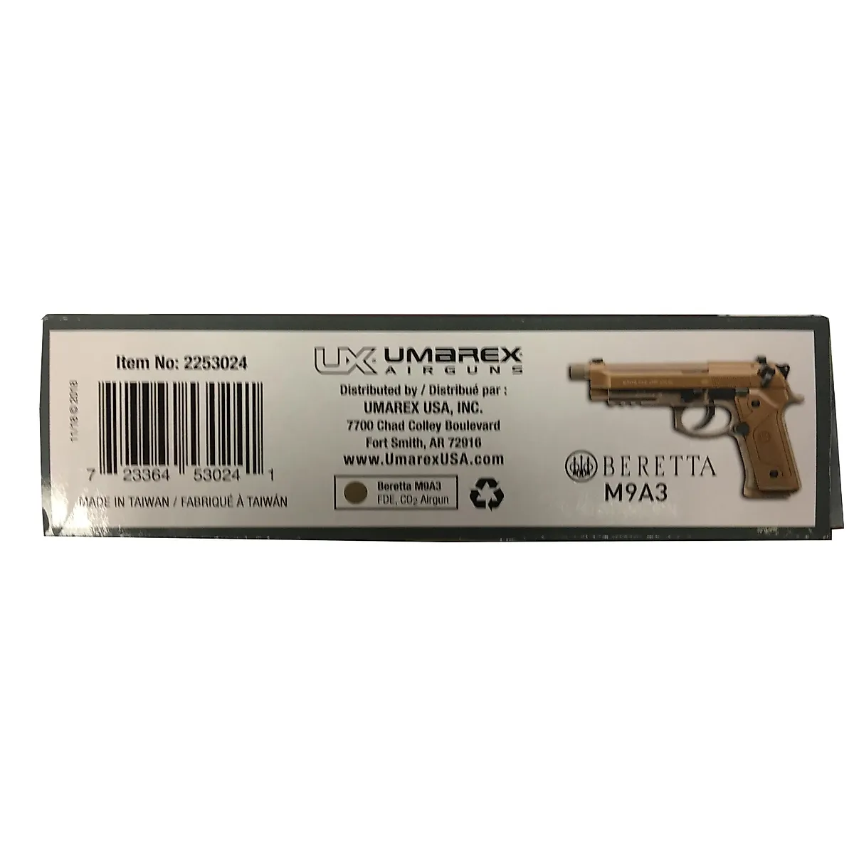 Umarex Beretta M9A3 Blowback Full-Auto .177 Caliber BB Gun Air Pistol