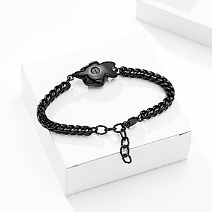 zeqingjw Cremation Jewelry Rose Flower Urn Bracelet for Ashes for Women Adjustable Keepsake Memorial Bracelet Urn Bangle Ashes Holder