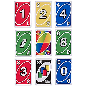 Mattel Games UNO Play with Pride Card Game with 112 Cards and Instructions, Great for Ages 7 Years Old & Up