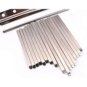 Liyafy Kalimba 17 Keys Thumb Piano Hardware Pack for DIY Kalimba Mbira Thumb Piano