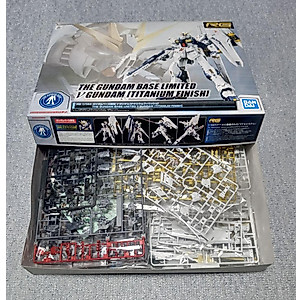 Bandai RG 1/144 ν Gundam Titanium Finish Model kit