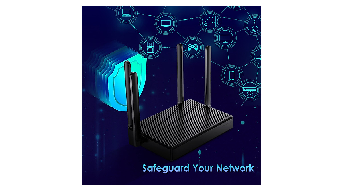 WiFi 6 Router AX1800 - Fast & Secure Internet Router