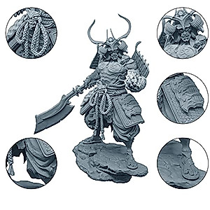 【DR.3D】3D Printer Resin, Smelless Standard Resin for 3D Resin Printer, 405nm Photopolymer Resin with Great Details & Ragidity, Fast Curing Resin for LCD 3D Printing, Grey 1000g