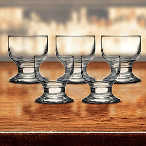 DISCOUNT PROMOS Lexington Mini Wine Tasting Glasses 3.5 oz. Set of 12, Bulk Pack - Restaurant Glassware, Perfect for Red Wine, White Wine, Cocktails, Other Beverages - Clear