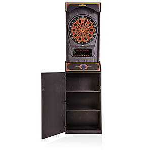 Arachnid Cricket Pro 650 Standing Electronic Dartboard Black