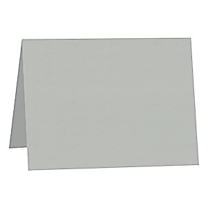 Colorplan Real Grey Cardstock Paper - 8.5 X 11 Inch Premium Matte 100 Lb. Heavyweight - 25 Sheets from Cardstock Warehouse