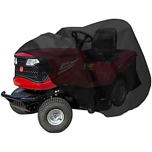 Amberr Lawn Mower Cover,Riding Lawn Mower Cover for Rider Garden Tractor.Outdoor Heavy Duty Protects Against Water, UV, Dust, Dirt, Wind.72 L x 54" W x 46" H (Heavy Duty)