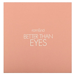 rom&nd Better than Eyes 4 Color Mini Palette, 02 Dry Rose, Eye Shadow Palette, Daily Natural Shades, Long Lasting, Blendable, Rich Colors, Velvety Texture, Matte & Shimmer, High Pigmented