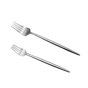 JASHII Luxury Flatware, Silverware Sets, 24-pieces Elegant Cute 18/10 Stainless Steel Silverware Set for Eating Home Kitchen Hotel Restaurant, Service Sets for 4 People, Dishwasher Safe