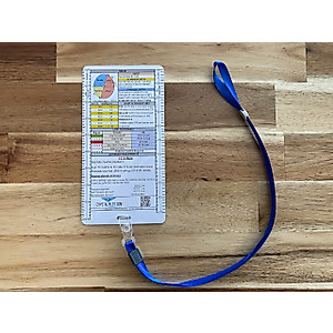 Crystal Pilot Certified IFR Training Glasses/ View Limiting Goggles with Strap & IFR Cheat Sheet for Exam Test Prep (With Strap & IFR Cheat Sheet)