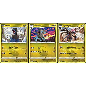 Hydreigon 115/203 - Evolving Skies - Foil - Evolution Pokemon Card Lot - Dragon