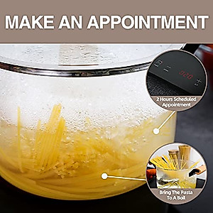 KOCONIC 1600W Infrared Single Burner,Hot Plates for cooking,8 Power Levels＆24 Hours Setting,7.8 Inch Ceramic Glass Portable Electric Stove for Home Cooking