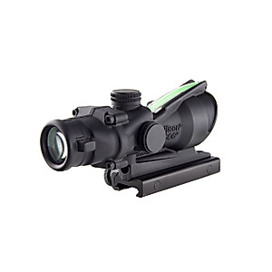 Trijicon ACOG 4 X 32 Scope Dual Illuminated Horseshoe Dot .223 Ballistic Reticle, Green