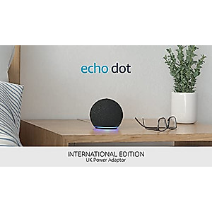 Echo Dot (4th generation) International Version | Smart speaker with Alexa | Charcoal