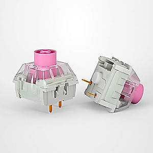 Kailh Box Silent Pink Linear Mechanical Switches (65 Pc)