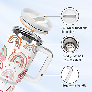 Super Big Sister Gifts - 40 Oz Tumbler with Handle, Pink Big Sister Cup Set, Birthday & Christmas Gifts for Little Sisters