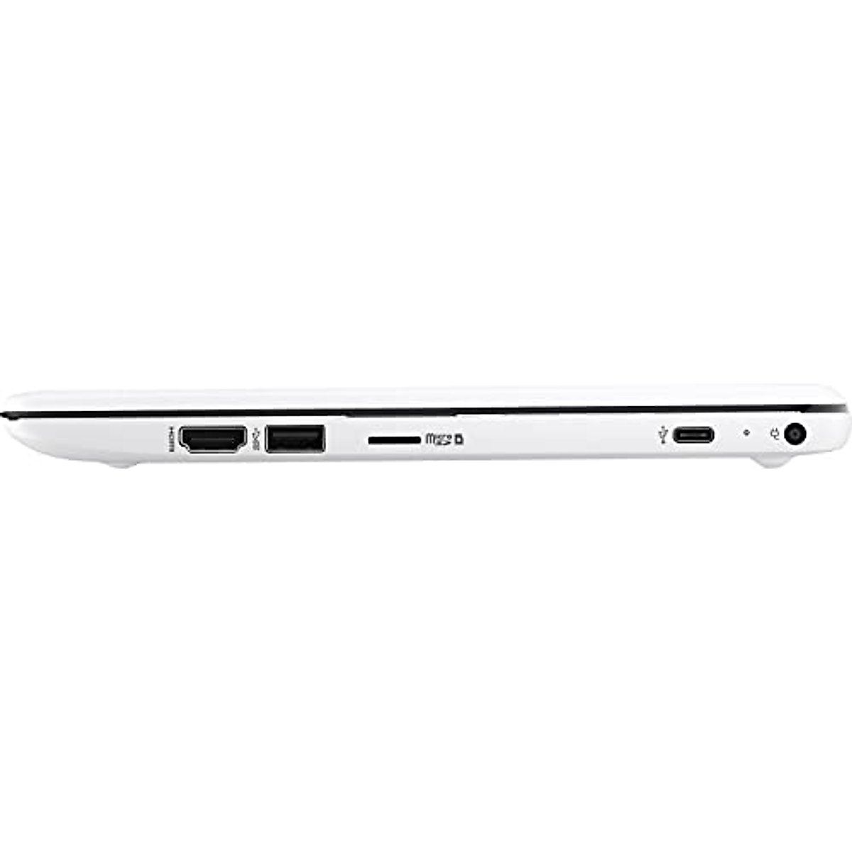 HP 2022 Stream 11.6 inch Laptop, Intel Celeron N4020 Dual-Core Processor, 4GB DDR4 Memory,128GB Storage(64GB eMMC+64GB Card),WiFi,Webcam,Bluetooth,1-Year Microsoft 365, Snow White | NoCo Bundle