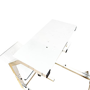 GTR Simulator GTA Model White Frame with Adjustable White Red Leatherette Racing Seat Racing Driving Gaming Simulator Cockpit Chair