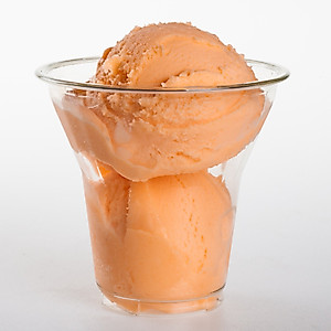 Golden Apple, 9 oz-30ct Clear Plastic Sundae Cups no lids. Disposable Dessert Bowls, Frozen Dessert