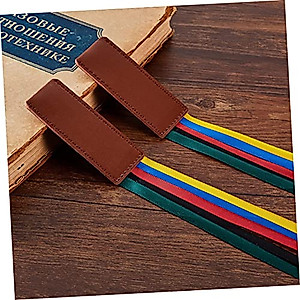 BIUDECO 16 Pcs Bible Bookmark Present Ribbon Color Books Bookmark Book Lover Gifts Book Darts Fashion Bookmark Convenient Bible Bookmark Ribbon Bookmark Polyester Small Gift