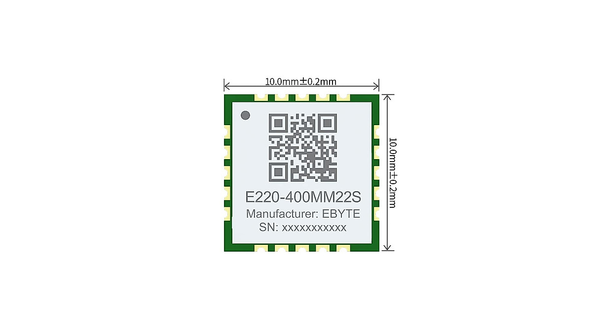 EBYTE E220-400MM22S LoRa Module | Long Range RF 433/470MHz