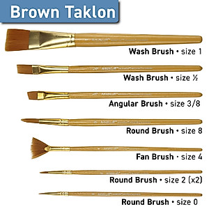 Michaels Super Value 50 Piece Brush Set by Artist's Loft™ Necessities™