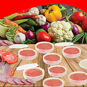 Hamburger Containers Are A Kitchen Essential, A Must-Have For Hamburger Lovers: Organize Your Kitchen Space, Simplify Meal Prep, Optimize Freezer Storage, Enable Portion Control, Preserve Flavor