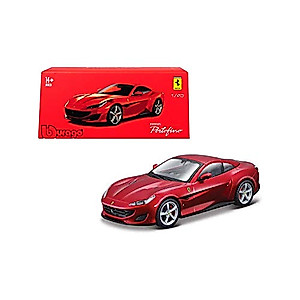 Bburago 15636909 1:43 Ferrari Signature Portofino, Red