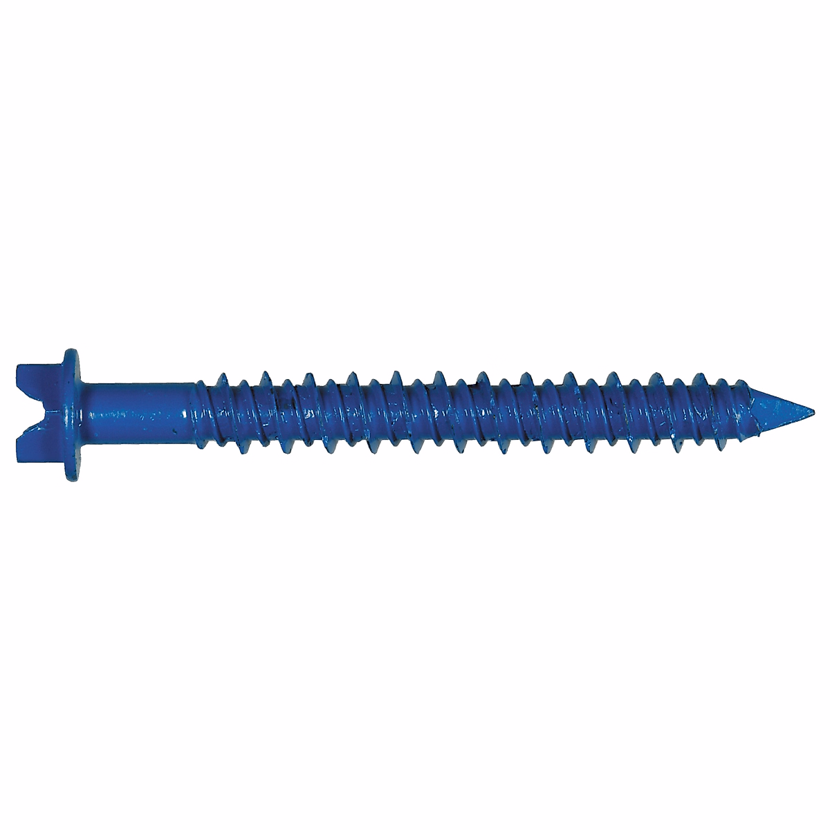 Hillman 375297 Hex Washer, Head Slotted Tapper Concrete Screw Anchor, 1/4 x 3-1/4-Inch, 100-Pack