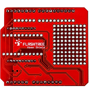 for XBee Shield Adapter Communication Breakout Board Red for Arduino UNO R3 Connectivity XBEE S2C Module with Female Header Pins