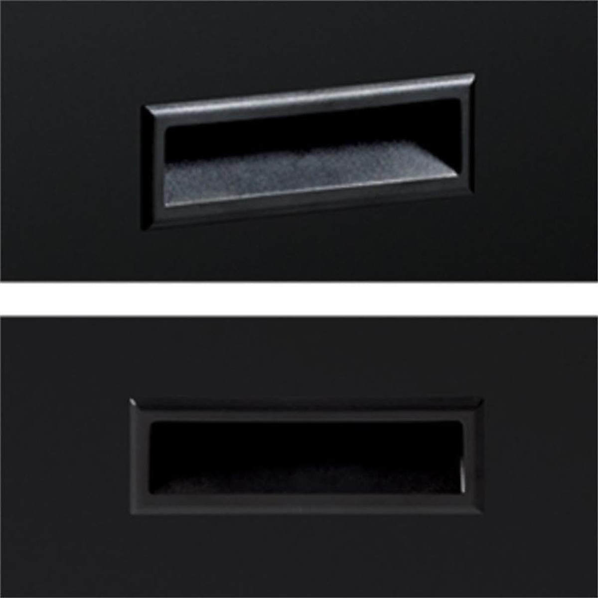 Hirsh 30 Inch Wide 2 Drawer Fully Assembled Steel Construction Metal Organizer Lateral File Cabinet for Home or Office with Built in Lock, Black