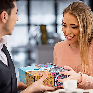 JXDLSQ Candles Gifts for Women Mom|4 Pack Candles for Home Scented|17.6 oz 120H Burn Time Soy Wax Aromatherapy Candles|Birthday Gifts Basket for Women Mothers Day Sister Best Friends Female.