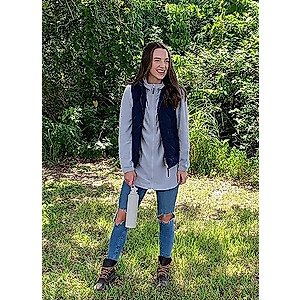 baleaf Women's Fleece Jacket Long Zip Up Hoodie Lightweight Thermal Sweater Coat for Hiking Travel Rouge Pink XL