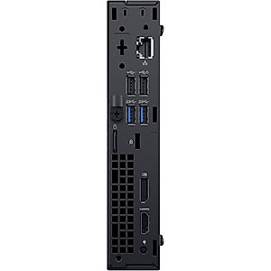 Dell OptiPlex 3060 Micro Form Factor (MFF) Business Desktop PC, Intel Six/Hexa Core i5-8500T, 32GB RAM, Intel PCIe Nvme 1TB SSD, Display Port/HDMI, Wireless LAN, Gigabit Ethernet, Windows 10 Pro