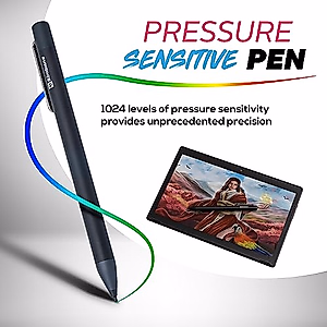 Simbans PicassoTab XL Drawing Tablet No Computer Needed with 11.6 Inch Screen [4 Bonus Items] Stylus Pen, Portable, Standalone, Android 11, Best Gift for Beginner Digital Graphic Artist - PCXL