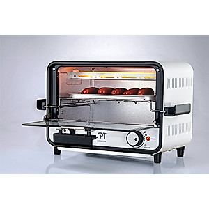SPT SO-0972WB: Easy Grasp 2-Slice Countertop Toaster Oven,WHITE,9 liters capacity