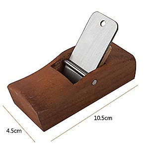 Mini Wooden Hand Planer Japanese Hand Plane Blade Router Tools for Carpenter Sharpening Woodworking Handle Tool Set-114.53 cm/ 4.31.81.2 inch