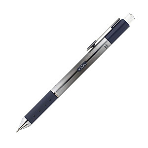 TUL Gel Pens, Retractable, Needle Point, 0.5 mm, Blue Barrel, Blue Ink, Pack Of 4