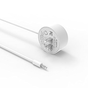 15W Power Cord Fit for Google Nest Mini Nest WiFi 2nd Generation Smart Speaker AC2200 Router AC Adapter Charger Power Supply