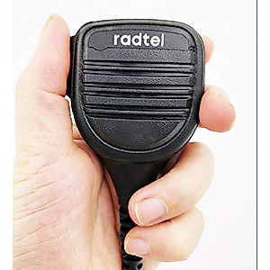 Radtel Heavy Duty Speaker Mic Microphone Compatible with BaoFeng Waterproof Radio UV-9R (or Plus) BF-A58 BF-9700 GT-3WP…