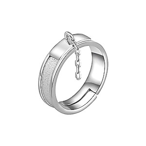 Shopular Anime Komaeda Ring S925 Sterling Silver Rings Jewelry Props Daily Cosplay Costumes Gift